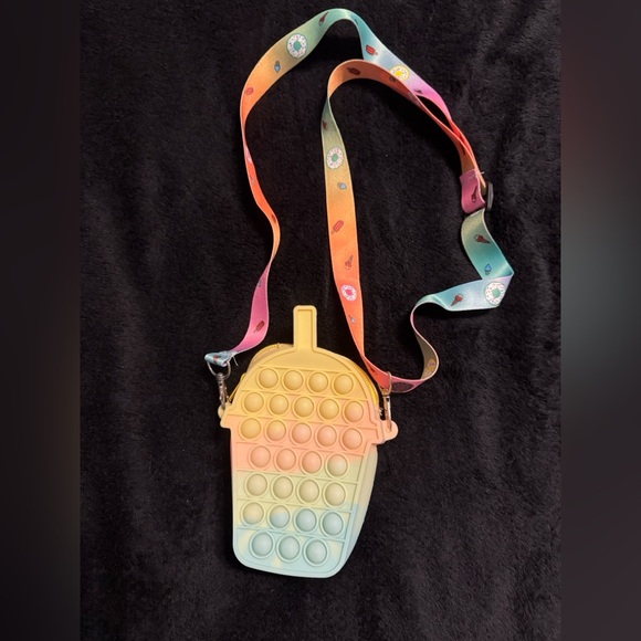Accessories | Colorful Bubble Pop Fidget Crossbody Bag | Poshmark